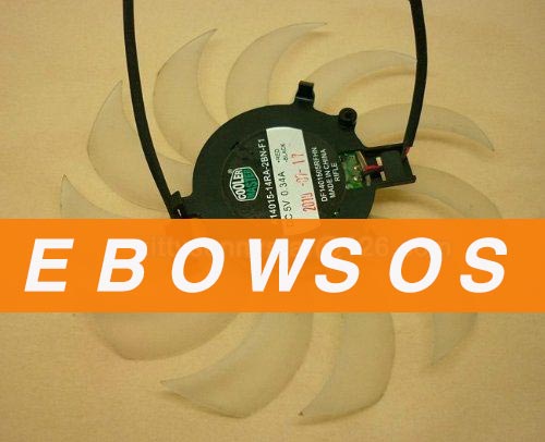 Cooler Master 14015 A14015-14RA-2BN-F1 5V 0.34A 2Wire Graphic Card Fan ...