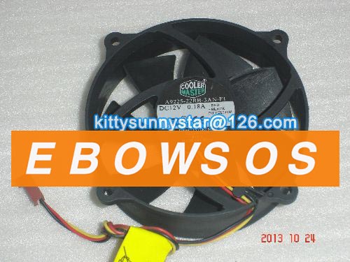 Cooler Master 9225 A9225-22RB-3AN-F1 DF0922512RFMN 12V 0.18A 3Wire ...