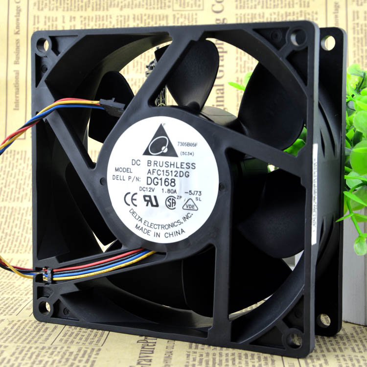Delta 15050 12V 1.80A AFC1512DG DG168 15CM large air volume cooling fan 150*50 Sale – ebowsos
