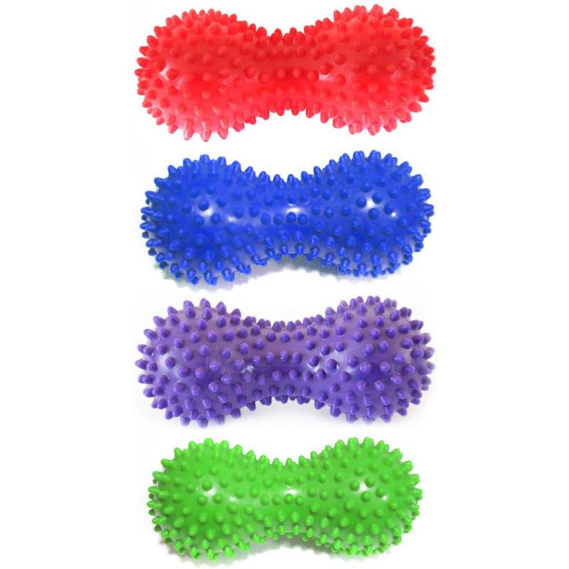 7CM Fitness PVC Hand Massage Ball Resistant Foot Spiky muscle Massager ...