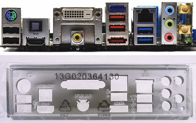 I/O shield back plate of motherboard for M4A88T-I DELUXE just shield ...