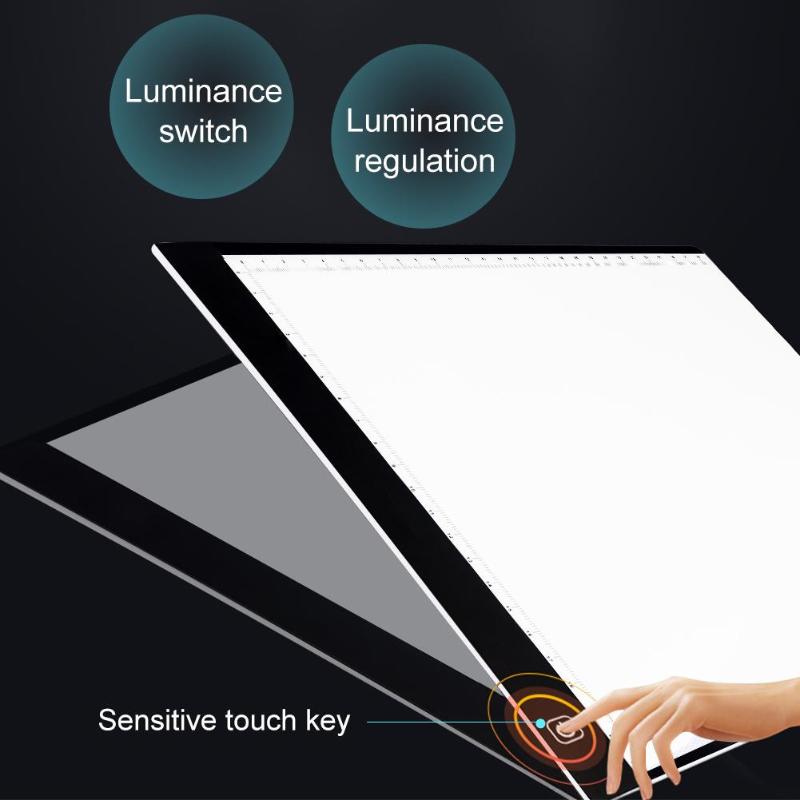Digital A4 LED Graphic Tablet Display Panel Luminous Stencil Graphic ...