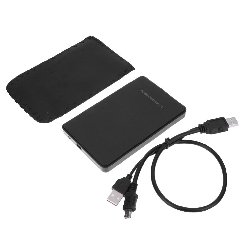External Hard Drive HDD Enclosure 2.5 Inch USB2.0 IDE Portable Hard ...