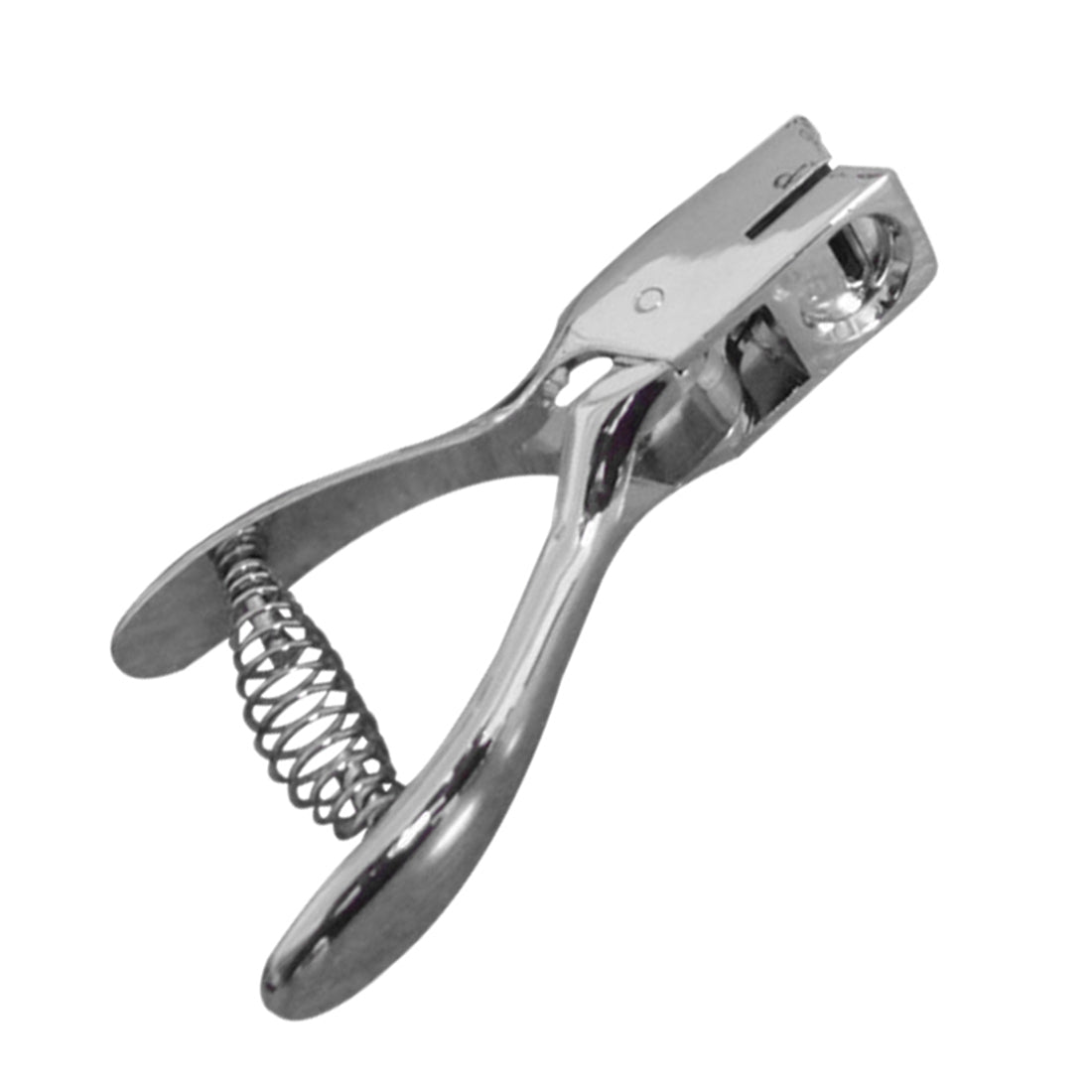 Slot Hole Puncher ID Card Badge Photo Punch Hand Held Metal Steel Tool ...