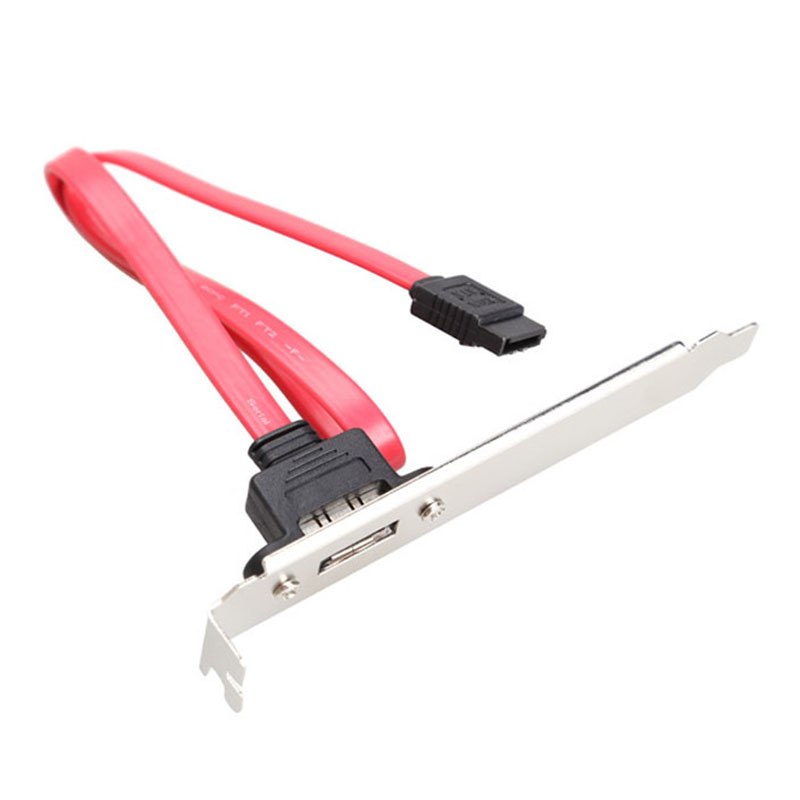 Computer Case Baffle Internal SATA to ESATA External PCI Slot Cable ...