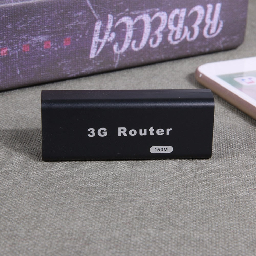 Mini 3G WiFi USB Wireless Router Wlan Hotspot AP Client 150Mbps RJ45 ...