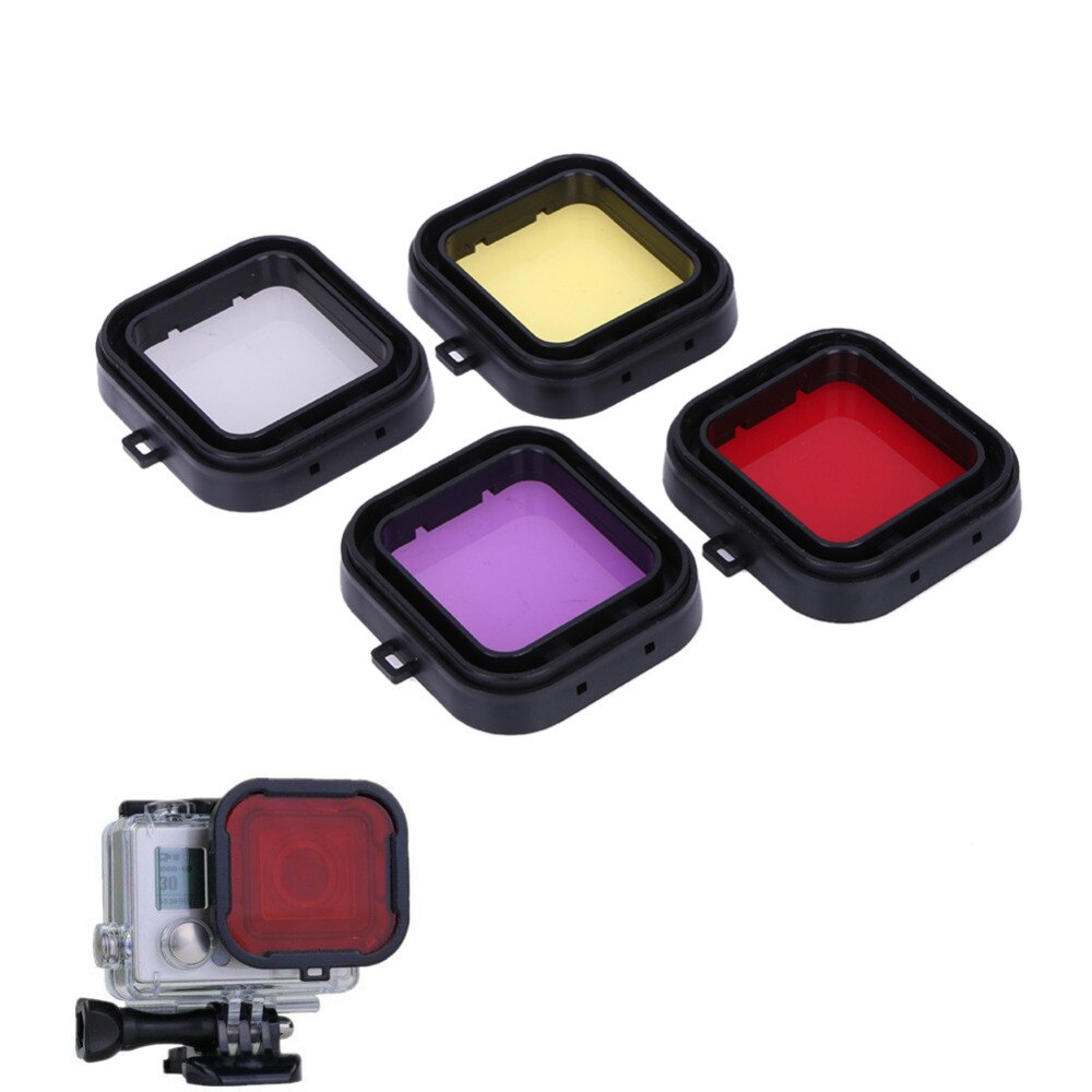 M67 Thread 67mm Red Swing Macro Wet Lens Flip Adapter Mount Clamp ...