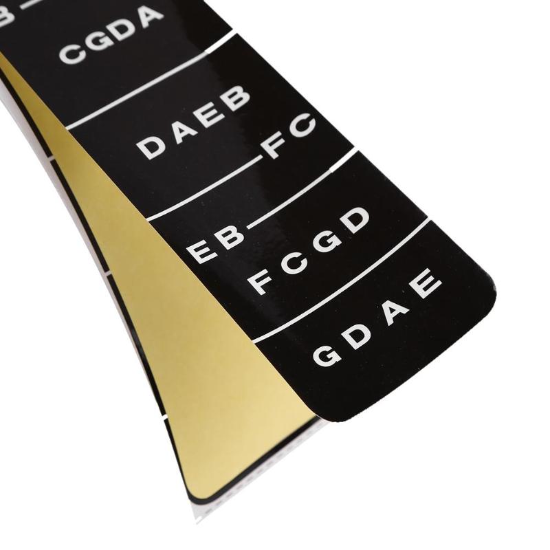 Violin Fiddle Fingerboard Chord Note Sticker Fret Marker Label for ...